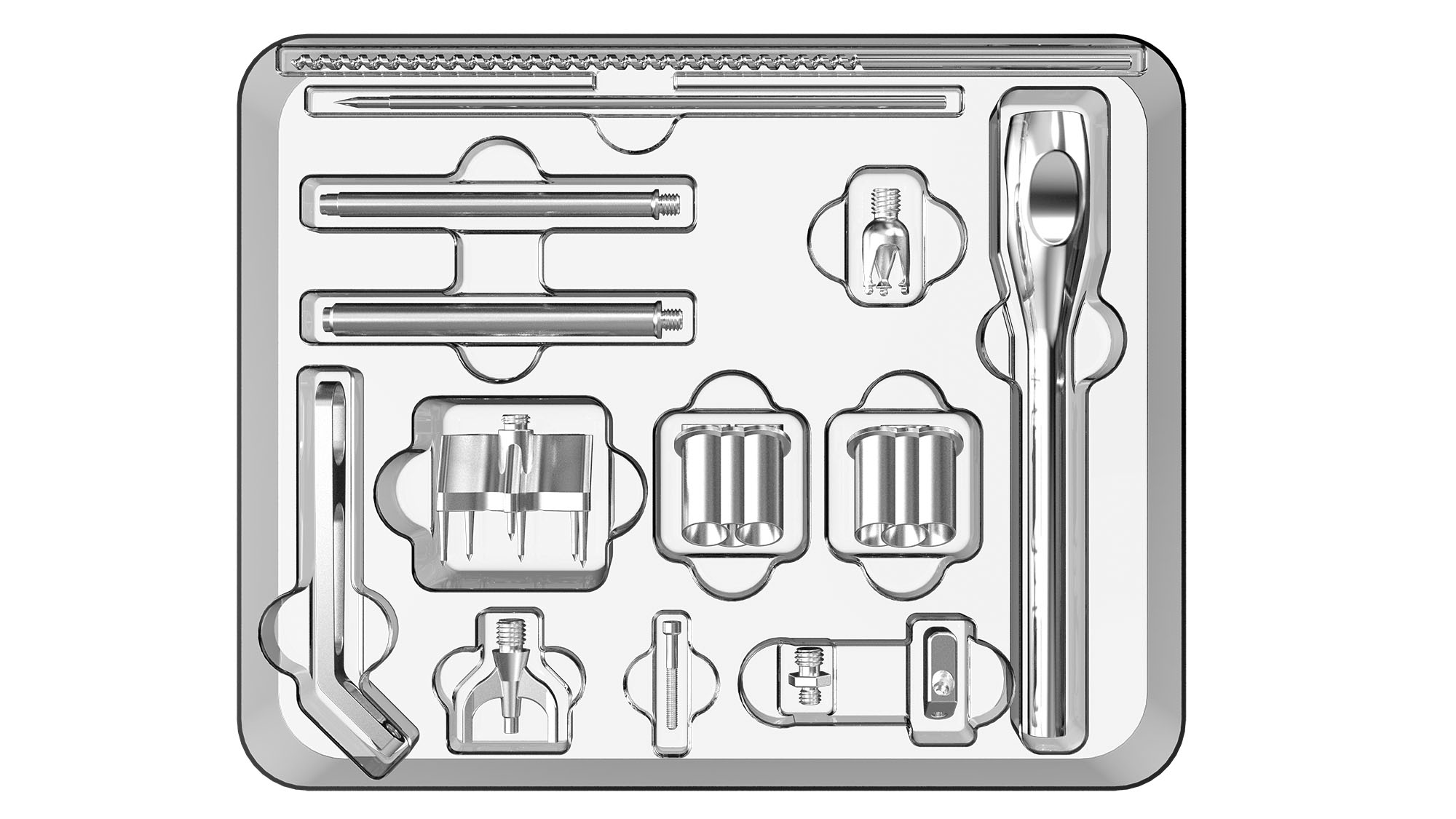 Instrument Kit Cervical C2-C6 Adult – 3D Horse
